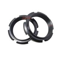 China High Quality Slotted Round Nut for Shacman Truck Axle Parts Compatible with Models F3000 and F2000 Part Number DZ95149320053 for sale