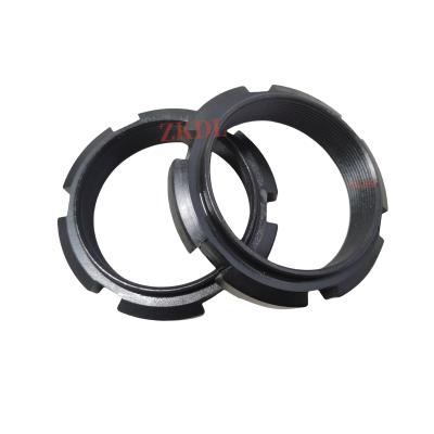 China High Quality Slotted Round Nut for Shacman Truck Axle Parts Compatible with Models F3000 and F2000 Part Number DZ95149320053 for sale