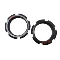 China High Quality Slotted Round Nut for Shacman Truck Axle Parts Compatible with Models F3000 and F2000 Part Number DZ95149320053 for sale