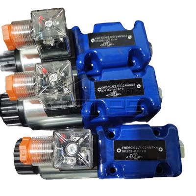 China Model 4WE6D6X/EG24N9K4 Part No.R900930035 24V DC Hydraulic Solenoid Directional Control Valve 6 Size Spool Valve Hydraulic Component for sale