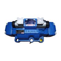 China 24V DC 4WEH10E-40B/EG24N9ETK4 Pilot Operated Hydraulic Solenoid Valve 10 Size Spool Valve for sale