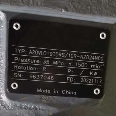 China A20VLO60 A20VLO95 A20VLO260 A20VLO520 A20VLO190 Hydraulic Pump A20VLO Series A20VLO190LRDH1/10R-NZD24K02 Piston Pump for sale