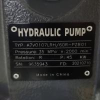 China A7VO28 A7VO55 A7VO80 A7VO160 A7VO250 A7VO355 A7VO500 Hydraulic Piston Pump China for Rexroth Hydraulic Variable Piston Pump A7VO80LRH1/63R -NZB01 for sale