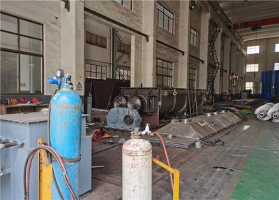 China Solid Waste Hollow Vacuum Paddle Dryer Rotary Type for sale