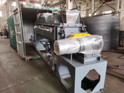 China SS304 316 Hollow Paddle Dryer Machine Electric Sludge Slurry Rotary 2.7-110 sqm for sale