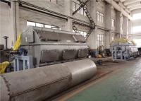 China Rotary Cylinder Drum Flaker Dryer Electric Heating 0-200℃ PLC Control 200-800kg/h for sale