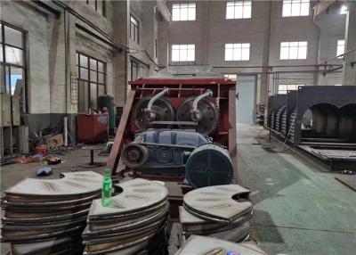 China Hollow Paddle Dryer 2.2-95kW 2.7-110m² Heat Transfer Area Vacuum Sludge Drying for sale
