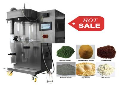 China PLC touch screen 2L Lab Scale Spray Dryer Mini Spray Drying Equipment for sale