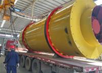 China Three Cylinder 3.5RPM Drum Drying Machine for Ore Slag Clay Cement - 95% Thermal Efficiency, 15000 kg/h Capacity for sale