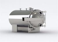 China YZG Round Vacuum Tray Dryer 4-12 Trays 35-150°C for Sweet Potato Powder for sale