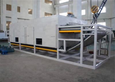 China 900kg/h Continuous Belt Dryer for Fish, Seafood & Vegetables | 24-30m Length, 35.3-72.5kw Power for sale