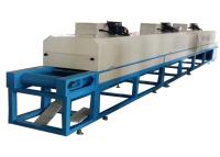 China 55.5kw Industrial Mesh Belt Dryer for Wood Chips Briquettes with 24-30m Drying Length and CE ISO Certification for sale