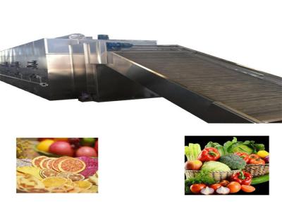 China 4×3 or 5×3 Unit Conveyor Belt Dryer Machine with 24-30m Drying Length and 150-900kg/h Capacity for sale