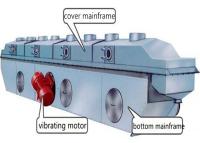China Electric Heating Vibrating Fluidized Bed Dryer Machine 20-420kg/h Capacity for Rice Paddy Drying for sale