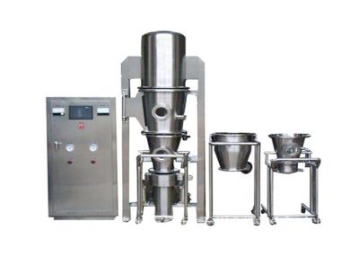 China FLG Fluid Bed Granulator Machine 700-1500mm Container with 2.5-120kg Batch Capacity for Pharmaceutical Processing for sale