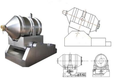 China EYH Series Two Dimensional Swing Mixer 5L-5000L Capacity Industrial Powder Granule Blender for sale