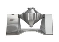 China SZG Titanium Rotary Drum Mixer 750L 1500L Capacity with 3-13 RPM Speed for Pharmaceutical Powder Blending for sale