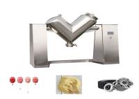 China GMP Standard V-Shape Powder Mixer 50L-5000L Capacity with 99% Mixing Uniformity for Chemical Pharmaceutical Food Industries for sale