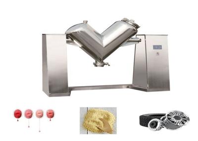 China GMP Standard V-Shape Powder Mixer 50L-5000L Capacity with 99% Mixing Uniformity for Chemical Pharmaceutical Food Industries for sale