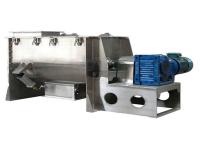 China 1.5-75kW ISO9001 Spiral Horizontal Ribbon Blender for Animal Feed Mixing with 300-2000L Capacity for sale