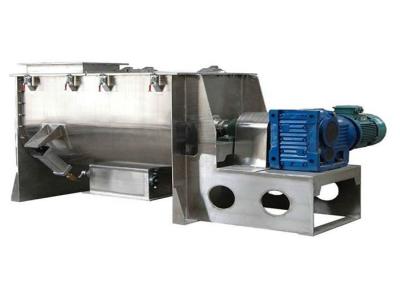 China 1.5-75kW ISO9001 Spiral Horizontal Ribbon Blender for Animal Feed Mixing with 300-2000L Capacity for sale