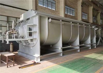 China Small Dust Entrainment Horizontal Sludge Paddle Dryer High Efficiency for sale