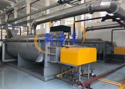 China Industrial Vacuum Hollow Paddle Dryer for Oil Sludge 52m² Heat Transfer Area 15-30 RPM for sale