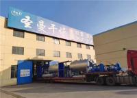 China 304 Stainless Steel Rotary Scraper Dryer 1.12-10.6 sqm Heating Area for Chemical Dye Filter Cake PAM Slurry for sale