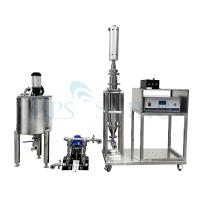 China 20k ultrasonic homogenizer machine with mixing tank for extraction and emulsifier for sale
