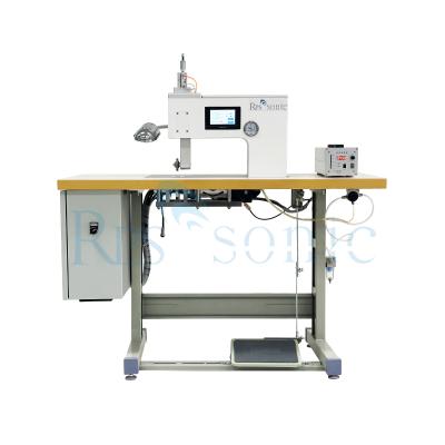 China 35K Rotary Ultrasonic Sewing Machine for TPU Raincoat Material for sale