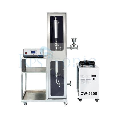 China 20khz Ultrasonic flow cell Electric Slurry defoaming machine with chiller for sale