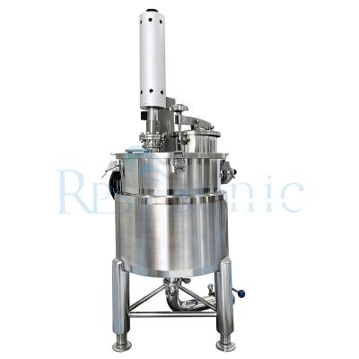 China Ultrasonic mixing extraction homogenizer machine for cosmetic industry with 30L Jacketed stainless steel tank for sale