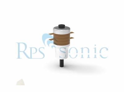 China Film Sealing Ultrasonic Ceramic Transducer 7000PF Continuous Work for sale
