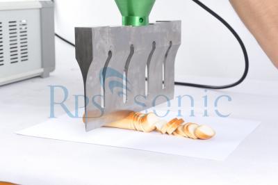 China Food Industry Ultrasonic Cutting Tool Neat  Bread / Sandwich Slitting for sale