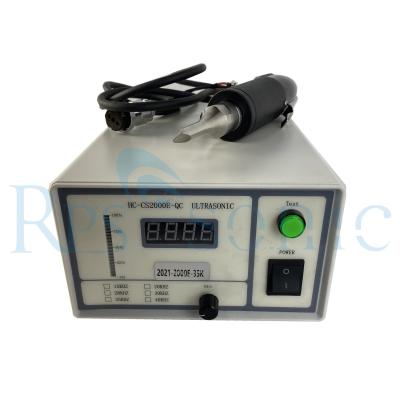 China 35Khz 500w Titanium Ultrasonic Cutting Equipment For Fabric Sealing for sale