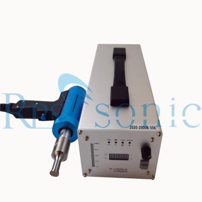 China 35Khz Handheld type 500w Ultrasonic Spot Welding Machine For plastic Auto Parts for sale