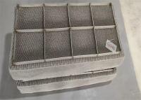 China Cellular Structure 304LSS Mist Eliminator Pads For Sewage Treatment System for sale