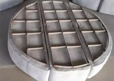 China OEM 1400mm Mesh Pad Demister Wet Scrubber Mist Eliminator 99% Efficiency for sale
