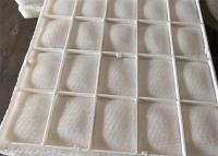 China 100-500mm Thick PTFE Plastic PP Demister Pad Mesh Used In Gas Liquid Separators for sale