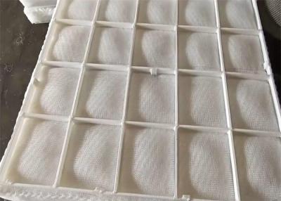 China 100-500mm Thick PTFE Plastic PP Demister Pad Mesh Used In Gas Liquid Separators for sale