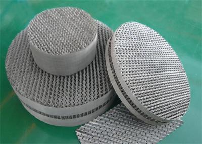 China 0.2mm 0.22mm 0.3mm Scrubber Tower Packing Distillation Column Structured Packing for sale
