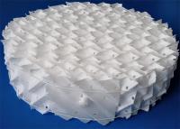 China 125X PVC PVDF Plastic Structured Packing For Tail Gas Purification for sale