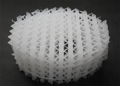China 125X PVC PVDF Plastic Structured Packing For Tail Gas Purification for sale