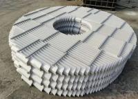 China Chevron PP Corrugated Vane Pack Demister Anti Corrosion For Sugar Refinery for sale