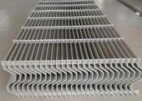 China ISO9001 Vane Pack Mist Eliminator Custom Plate Shape And Spacer Hooks for sale