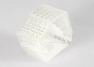 China Reinforced PVC Pall Ring GridLike Open Cell  Random Tower Packing 38mm for sale