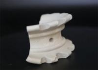 China Thickness 4mm Ceramic Intalox Saddles 1 Inch Low Temperature Resistance for sale