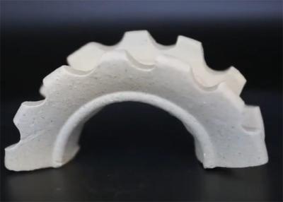 China 0.5mm-30mm Ceramic Saddles Tower Packing For Petrochemical Industry for sale