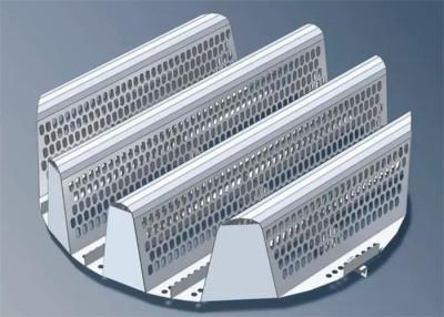 China Carbon Steel Fertilizer Multi Beam Packed Tower Internals 4mm Thickness for sale