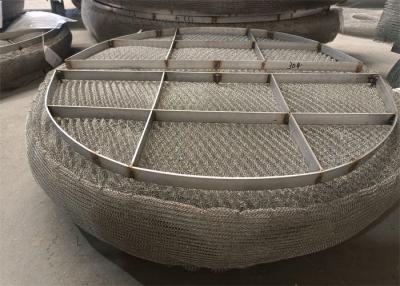 China 304SS York431 Round Wire Mesh Demister Knitted  / Dutch Weave Style for sale